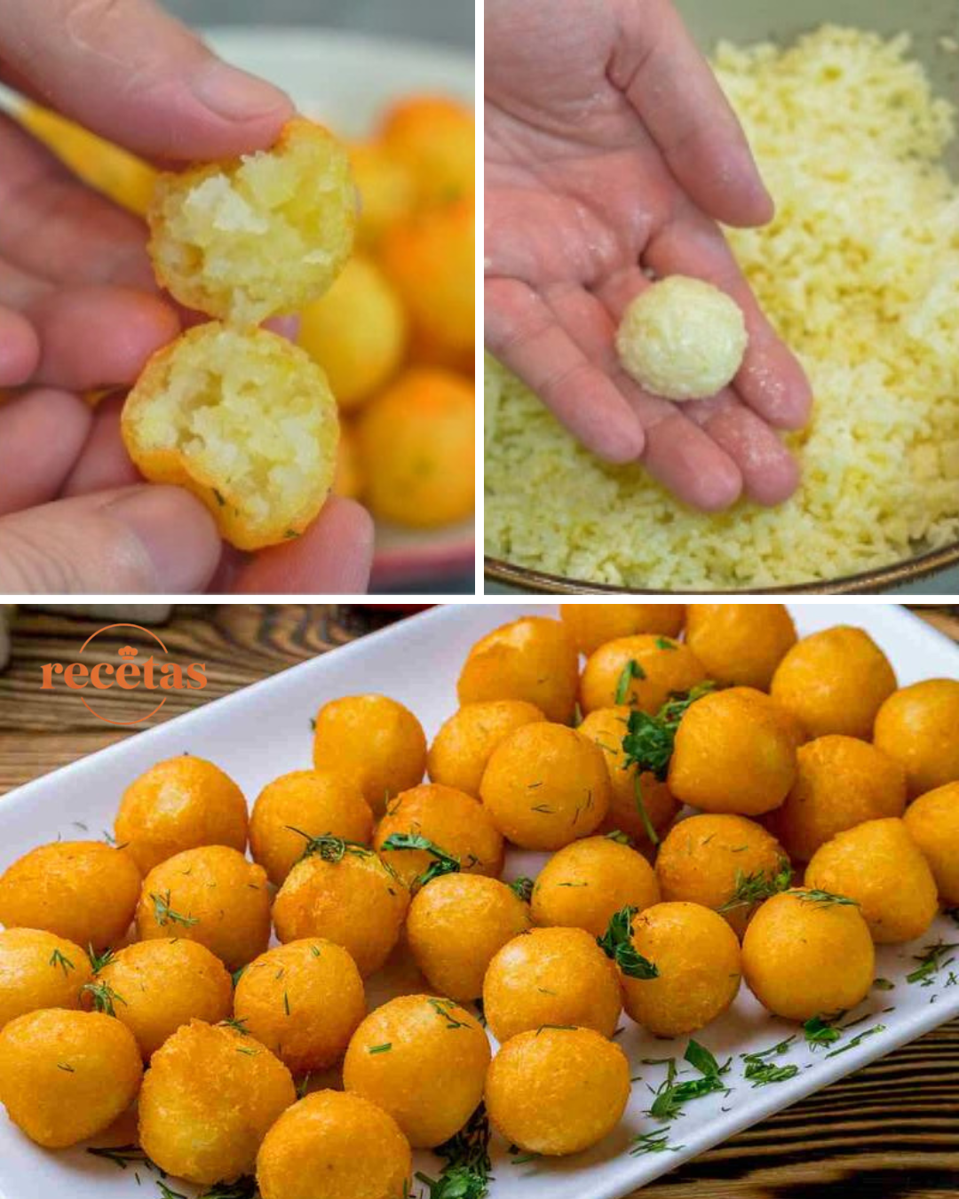 Bolitas de Papa: Crujientes por Fuera, Suaves por Dentro - Recetas