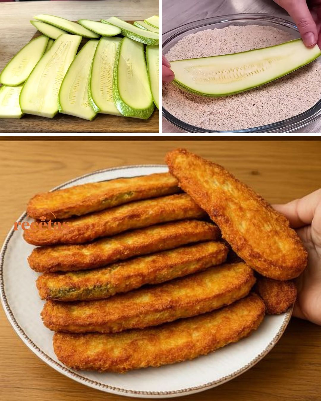 Calabacitas Rebozadas: Crujientes por fuera, suaves por dentro… ¡y ...