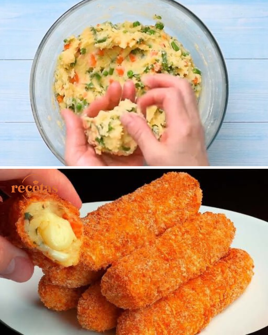Croquetas de Papa con Queso: Doradas por Fuera, Cremosas por Dentro ...